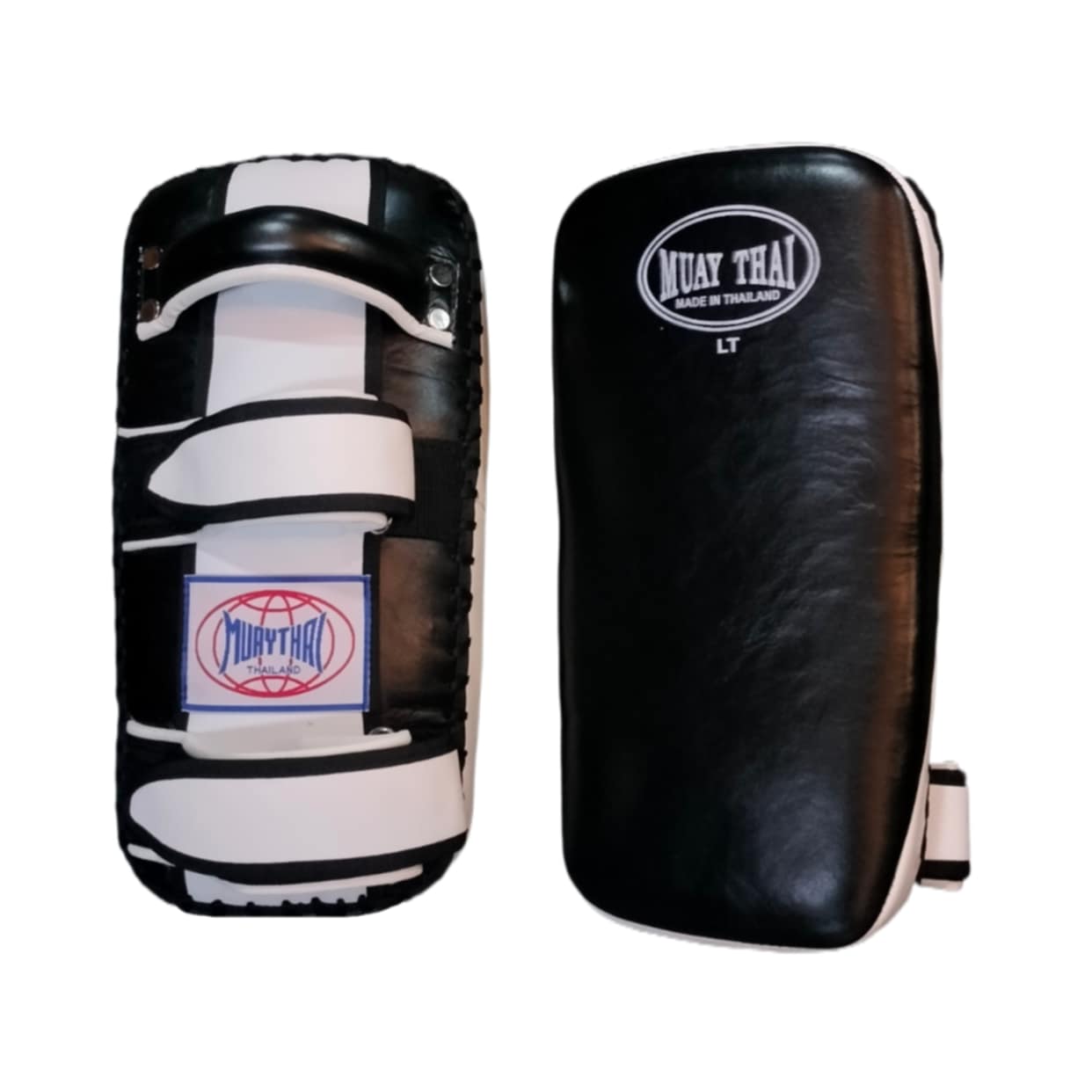 "Muaythai" Leather Curve Kickpad – Josh Kickboxing Shop
